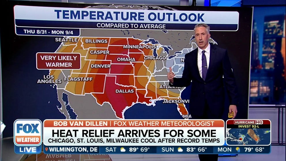 Heat relief arrives for some after streak of record-breaking heat ...