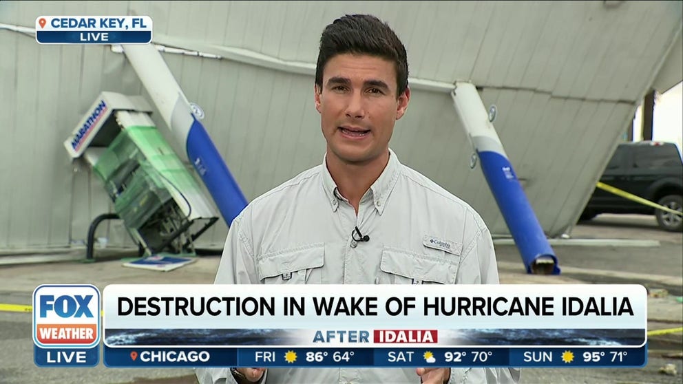 Cedar Key, FL begins road to recovery days after Idalia made landfall ...