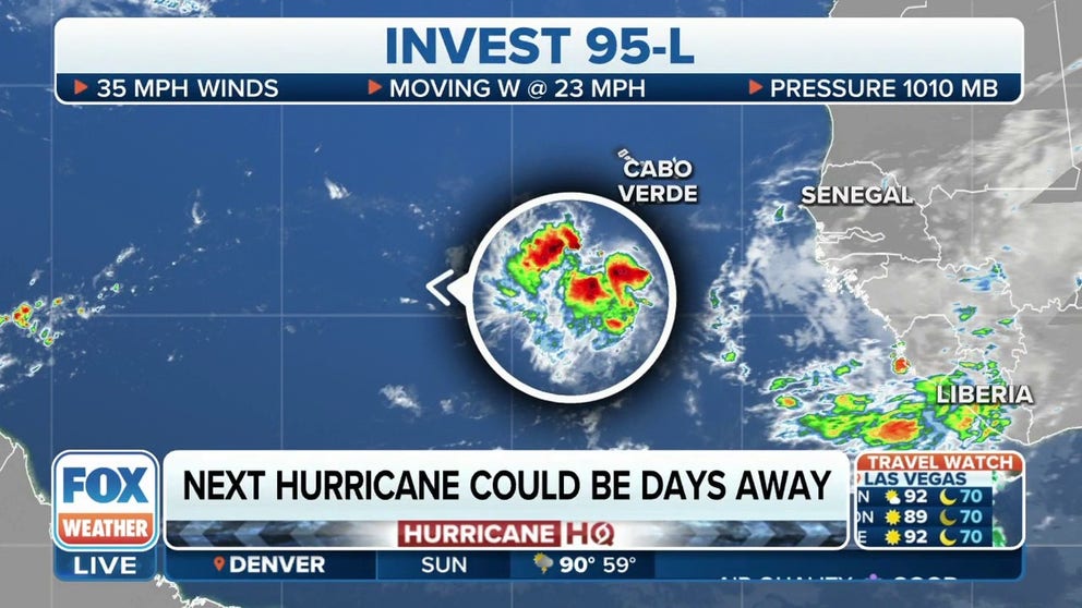 Invest 95L has high chance of developing over the next week | Latest ...