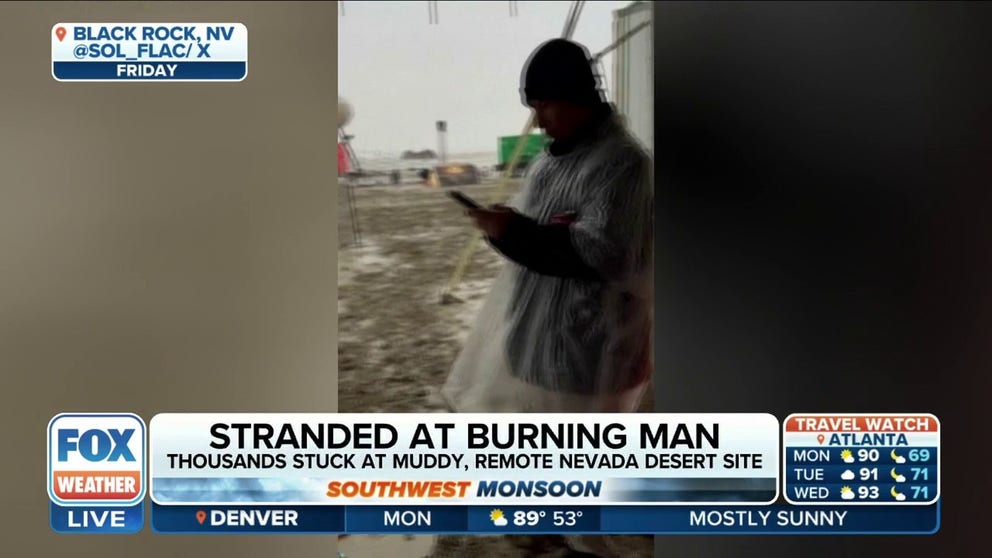 Flood Stranded Burning Man Revelers Begin Mass Exodus After Monsoon