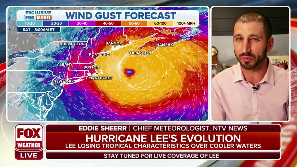 Meteorologist: Lee Won't Be As Strong As Fiona But Will Be Very ...