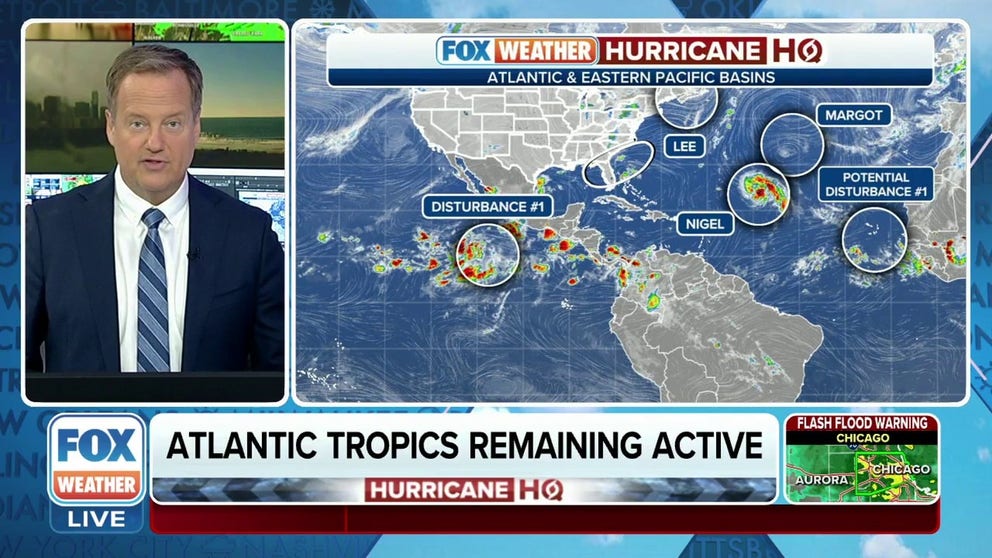 Atlantic Ocean remains active with tropical activity | Latest Weather ...