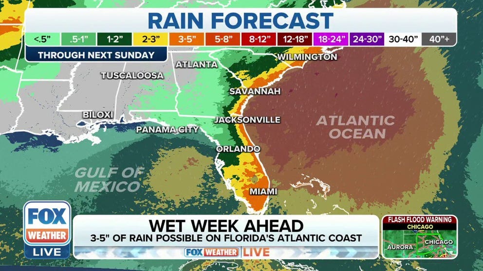Rain, rain and more rain for the Sunshine State | Latest Weather Clips ...