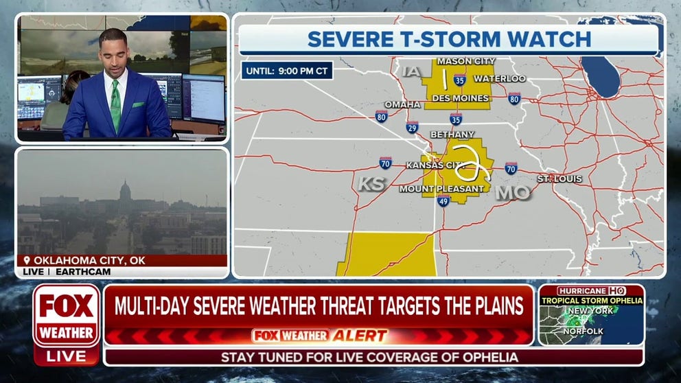 Severe storms march across nation's heartland | Latest Weather Clips ...