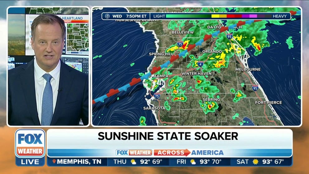 Stubborn stalled front focuses more rain on Florida | Latest Weather ...