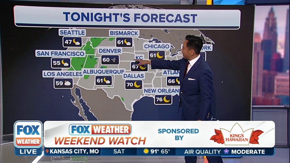 Weekend Watch: A look at this weekend's weather across the country ...