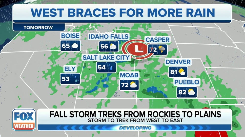First October storm to bring rain, snow and storms to center of nation ...