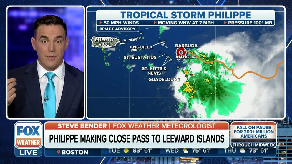 Tracking Philippe | Latest Weather Clips | FOX Weather