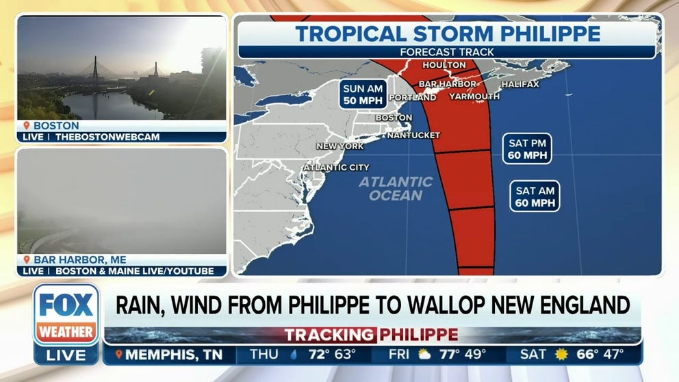 Impacts from Philippe expected to arrive in New England this weekend ...