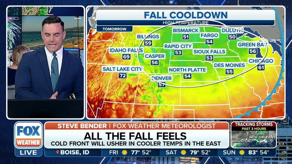Millions to experience cool fall temperatures this weeken | Latest ...