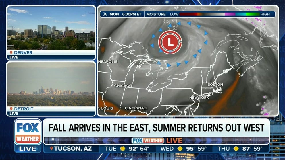 Taste of fall headed your way | Latest Weather Clips | FOX Weather