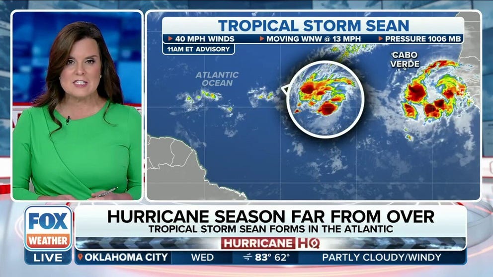 Tropical Storm Sean forms in the Atlantic | Latest Weather Clips | FOX ...