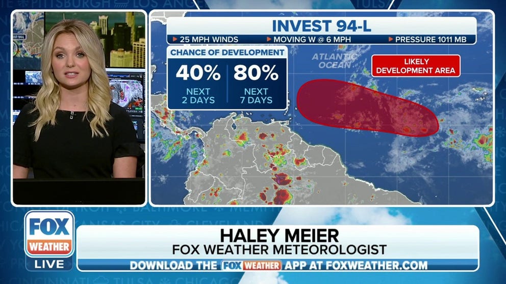 Invest 94-L likely to become Tropical Depression 20 | Latest Weather ...