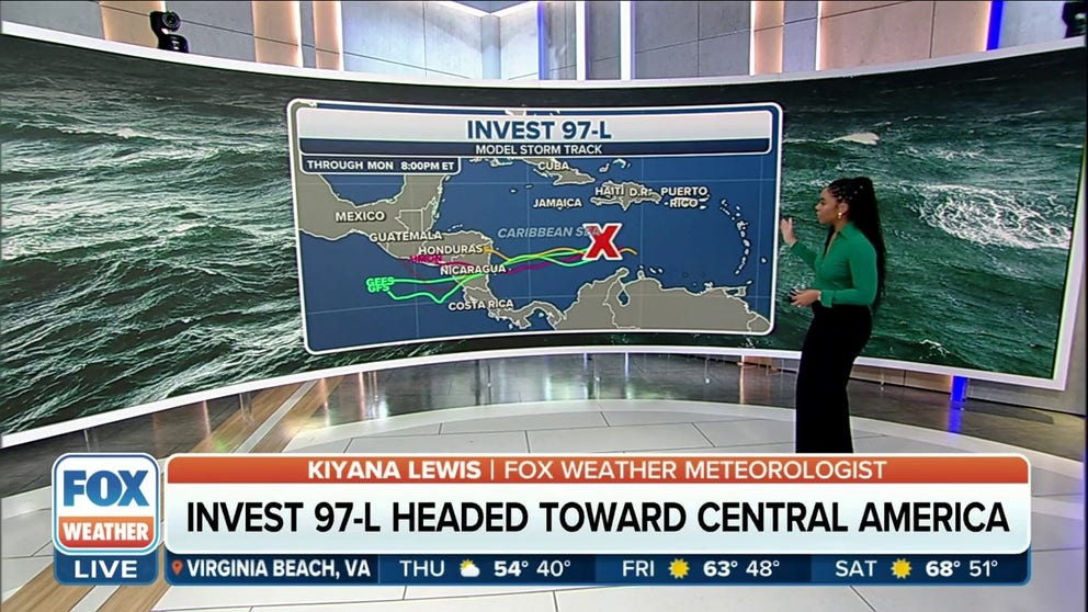 Invest 97L heads toward Central America | Latest Weather Clips | FOX ...