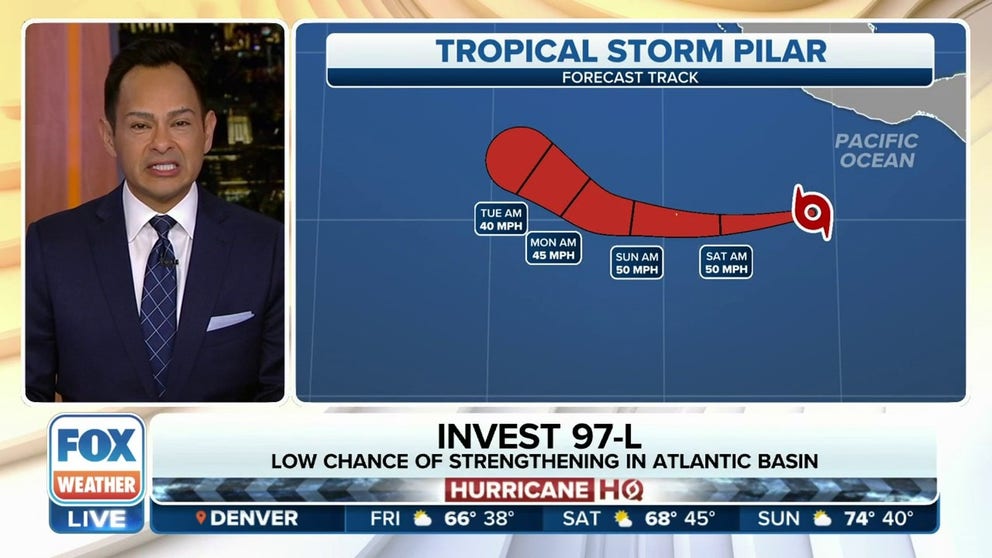 NHC: Invest 97L has low chance of strengthening in Atlantic basin ...
