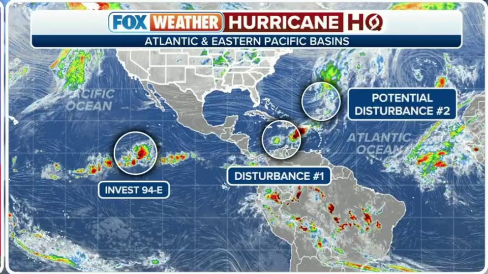 NHC tracking two areas for development as hurricane season end nears ...