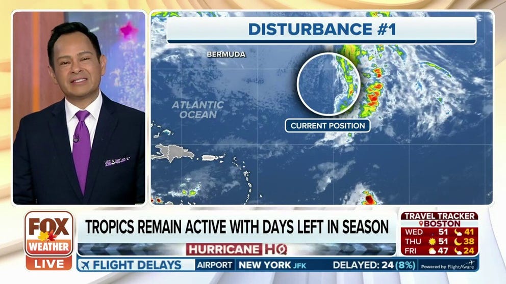 Atlantic disturbance has medium chance of developing into tropical ...