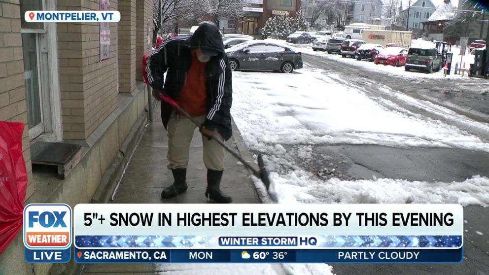 Powerful storm delivering heavy, wet snow to portions of New England ...