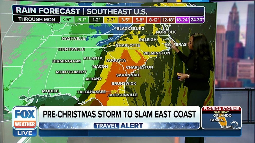 Pre-holiday storm expected to hit 20 states, prompting flood alerts ...