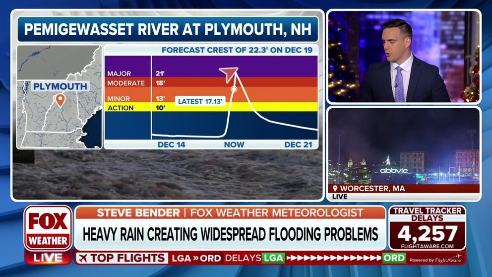 Widespread flooding problems remain as storm exits Northeast | Latest ...