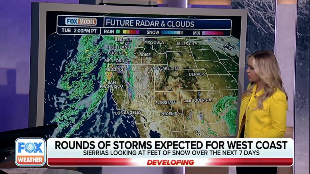 Stormy start to the year for the West | Latest Weather Clips | FOX Weather