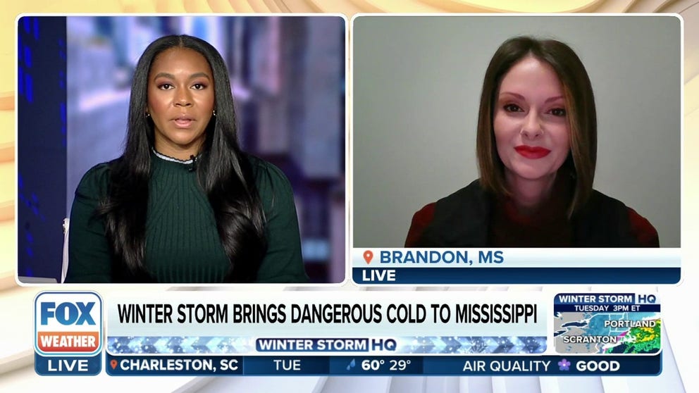 Winter storm brings dangerous cold to Mississippi | Latest Weather ...