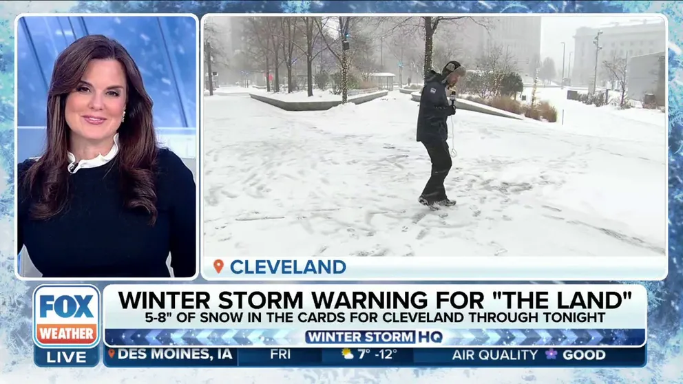 'Dancing Weatherman' Nick Kosir moonwalks in Ohio snow | Latest Weather ...