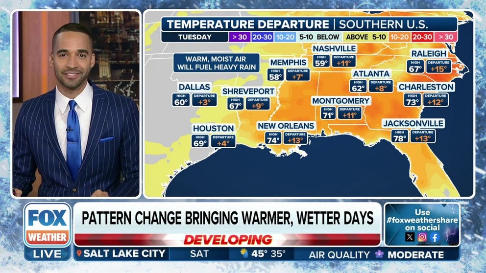 Pattern change brings warmer, wetter days | Latest Weather Clips | FOX ...