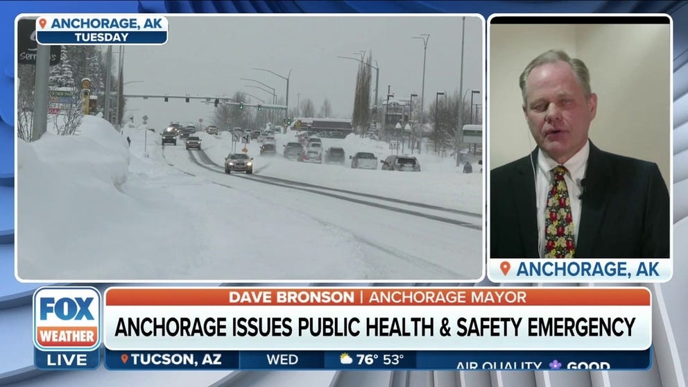 Anchorage sees heaviest snow on record | Latest Weather Clips | FOX Weather