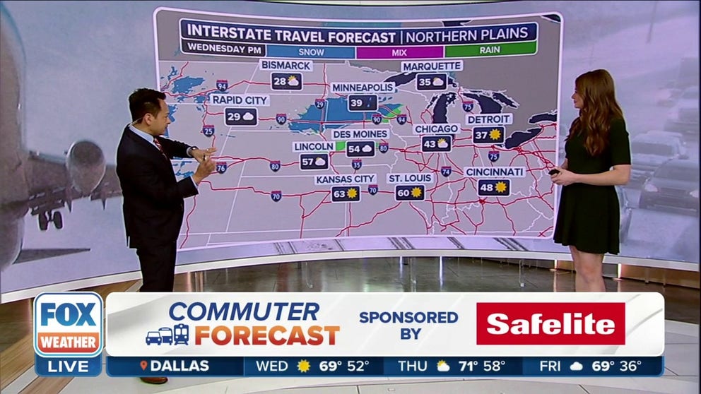 FOX Weather commuter forecast: How travel conditions look across the US ...