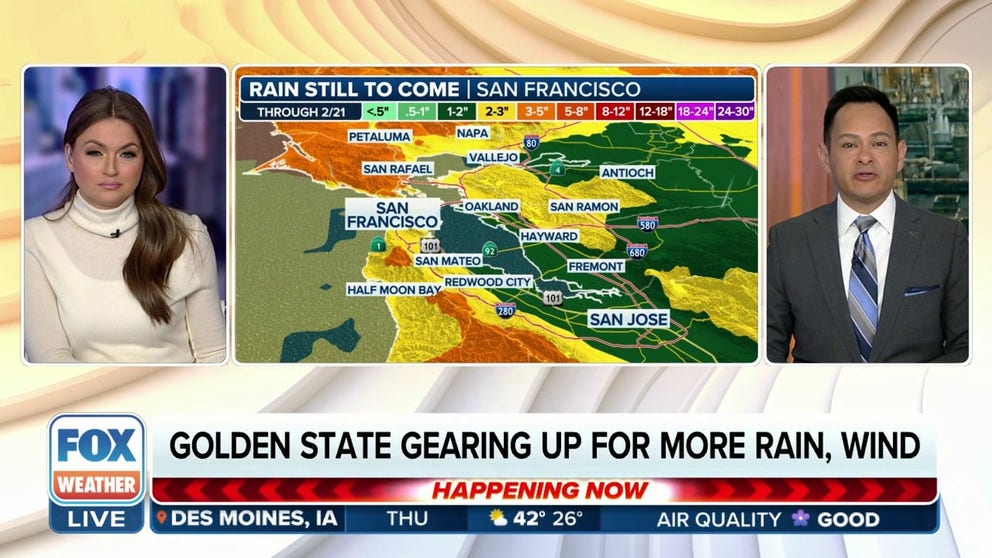 Multiple storms target California over the next week | Latest Weather ...