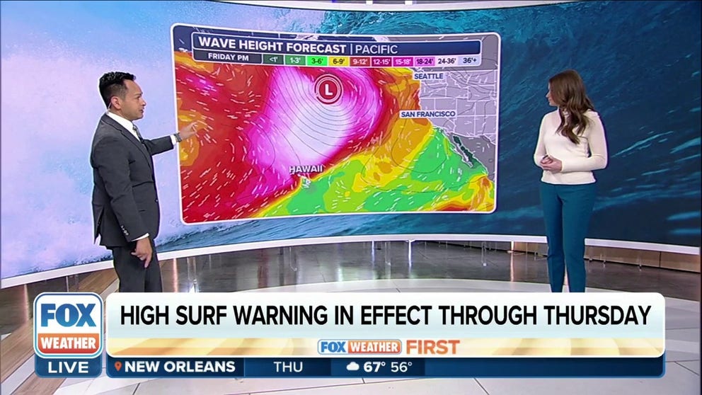 Massive 40-50 foot waves possible in Hawaii | Latest Weather Clips ...