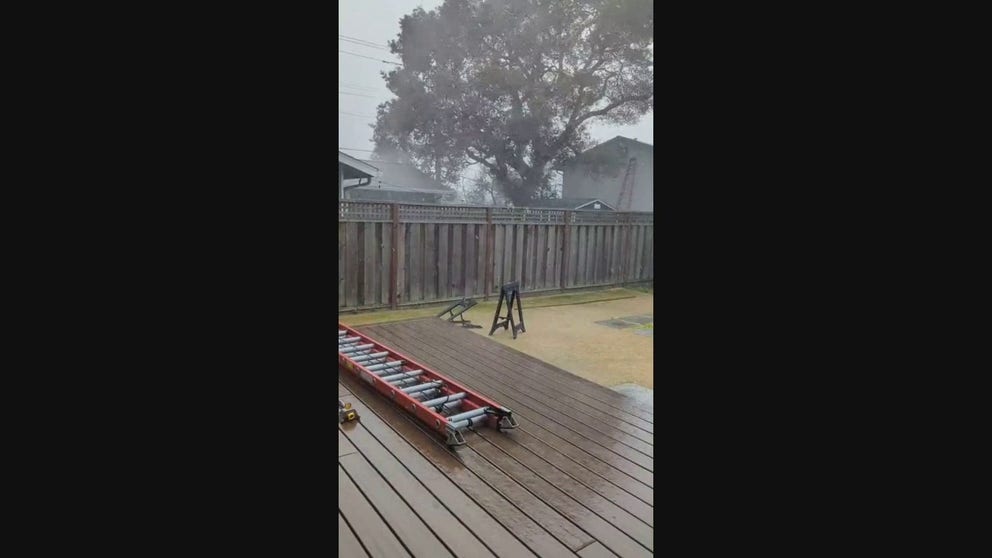 Watch: Heavy rain falls in Santa Cruz during atmospheric river storm ...