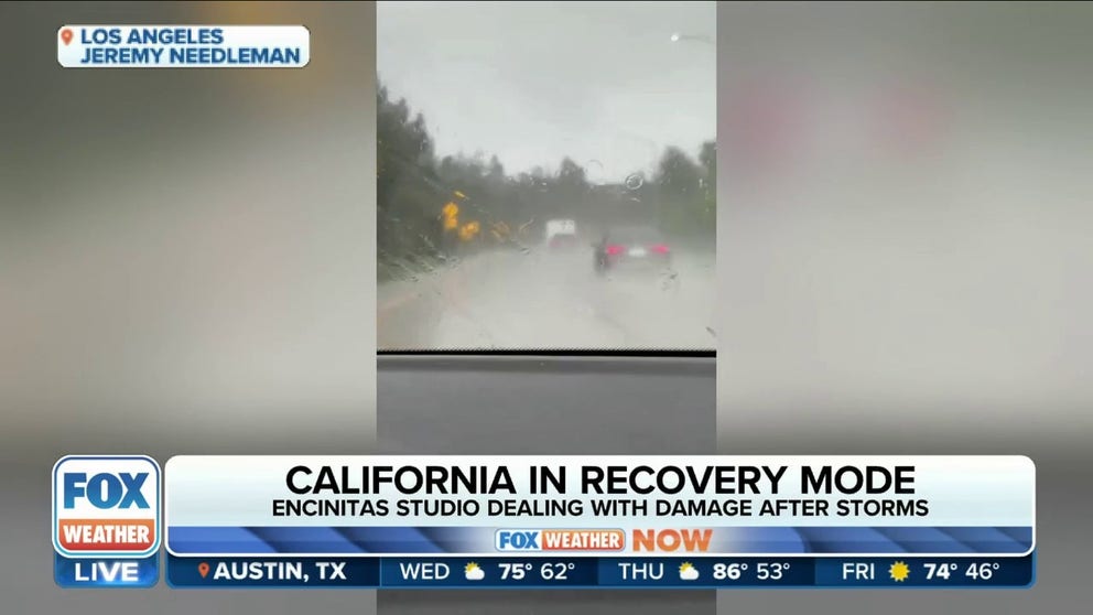 California in clean-up mode after back-to-back atmospheric river events ...