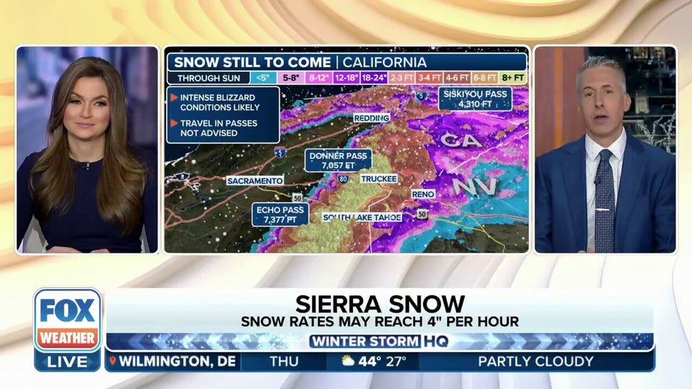 Crippling blizzard to pummel California's Sierra Nevada with 10-plus feet of snow, 100-plus-mph ...
