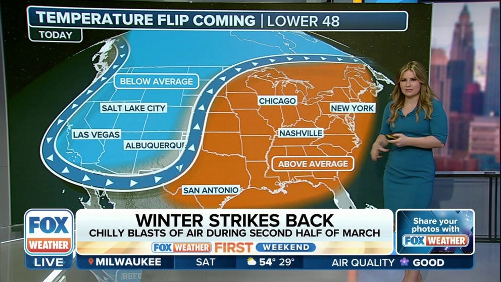 Winter strikes back as cold air to chill Northeast, Midwest next 2 ...