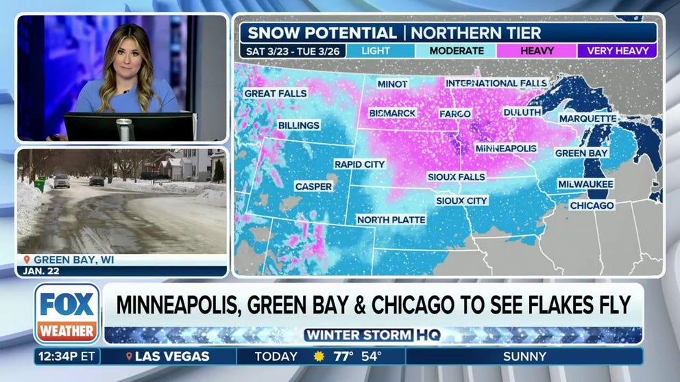 Winter sticking around across northern tier as back-to-back storms ...