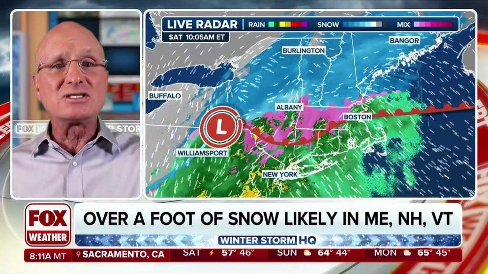 Tom Niziol: Winter storm set to dump a lot of snow over inland New ...
