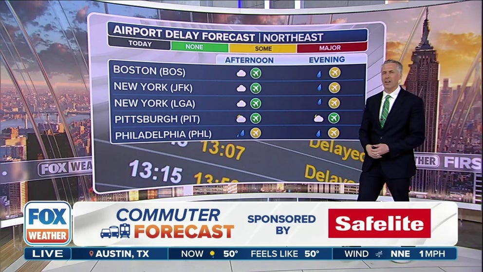 FOX Weather commuter forecast: How travel conditions look across the US ...