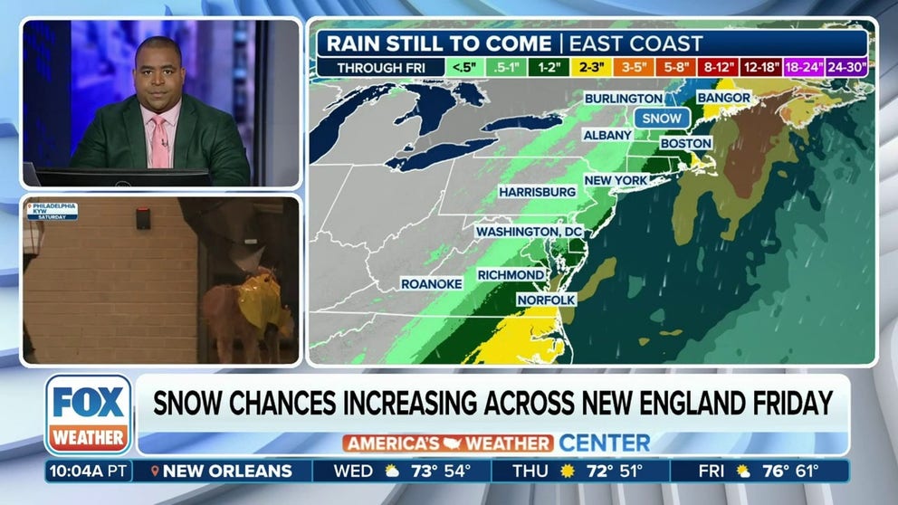 Interstate 95 corridor braces for more heavy rain as storm moves up ...