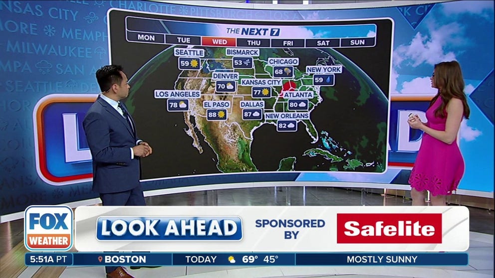 Safelite look ahead forecast | Latest Weather Clips | FOX Weather