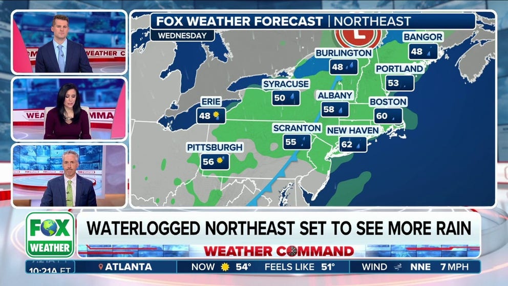 Millions in Northeast brace for another round of rain | Latest Weather ...