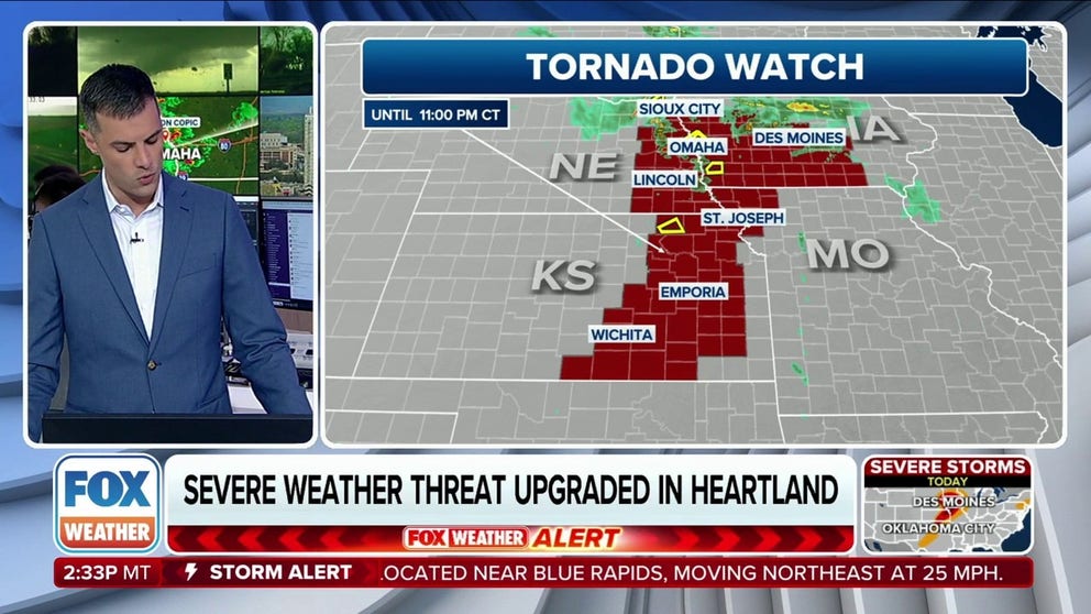 Tornado Watches issued on Tuesday for parts of 4 states | Latest ...