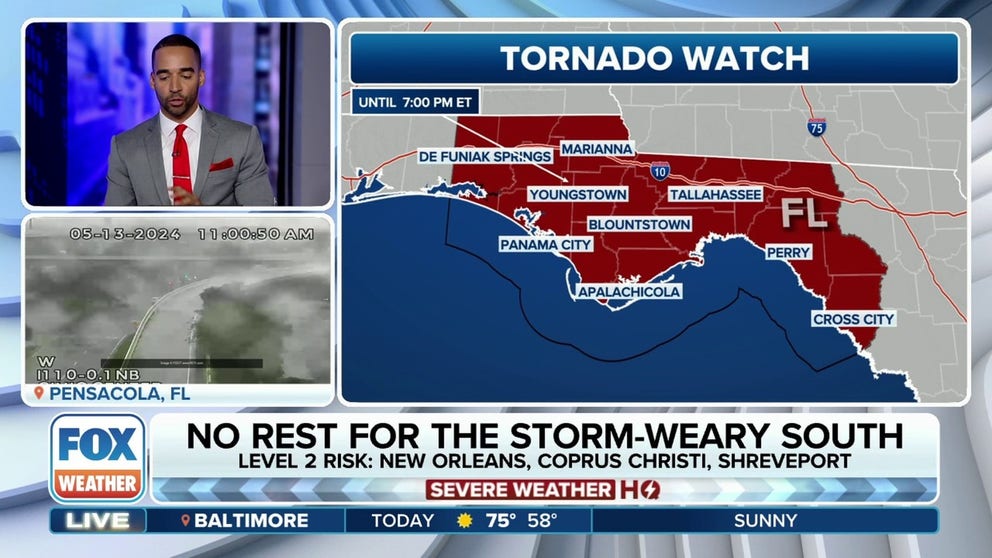 Tornado Watch, Severe Thunderstorm Watch issued as powerful storms race ...