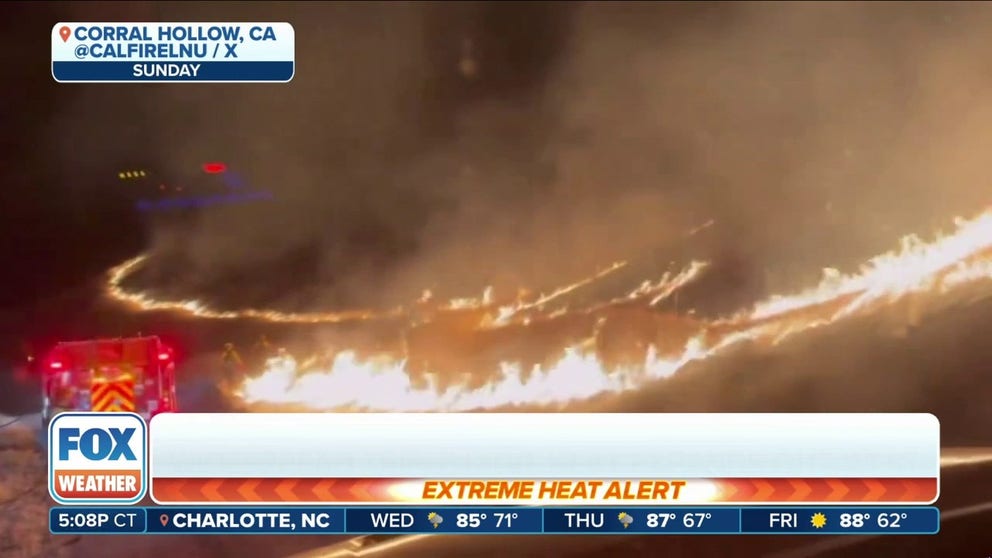 California firefighters fear more fires with excessive heat wave as ...