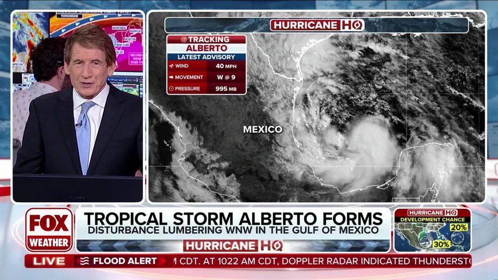Tropical Storm Alberto just one of three systems to watch as the ...