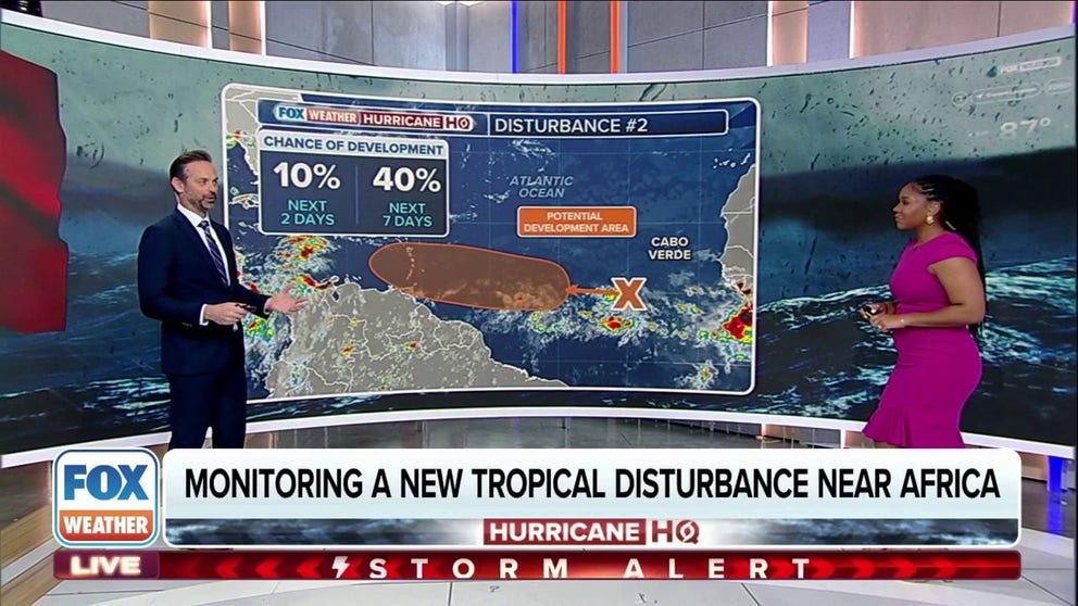Tracking tropical disturbance two and Invest 94L in the Atlantic, which ...