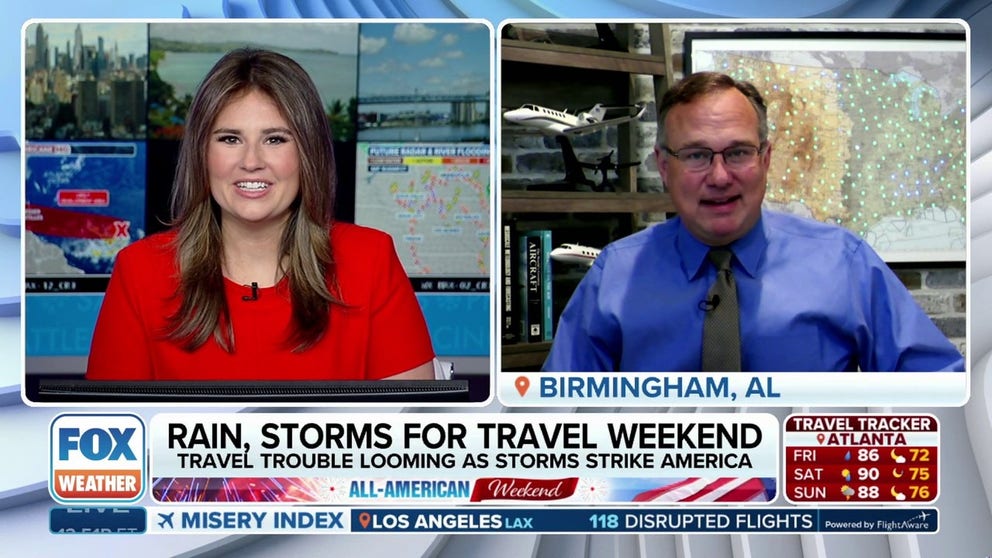 Weather expected to disrupt July 4th holiday travel | Latest Weather ...