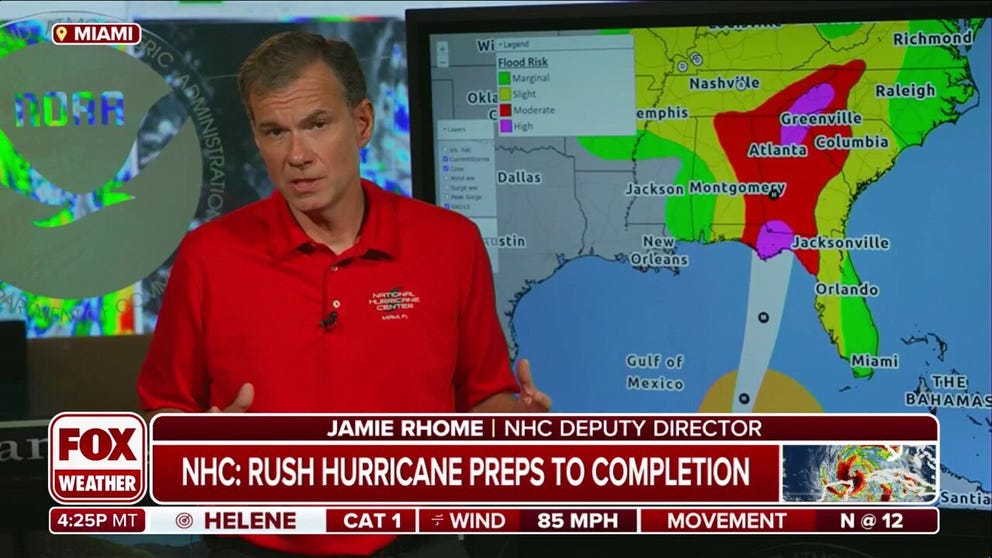 NHC Deputy Director Jamie Rhome warns of life-threatening impacts of ...