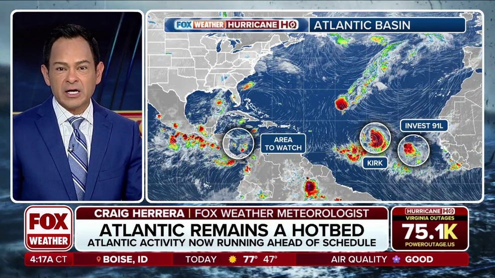 NHC tracking multiple storms across Atlantic Basin | Latest Weather ...